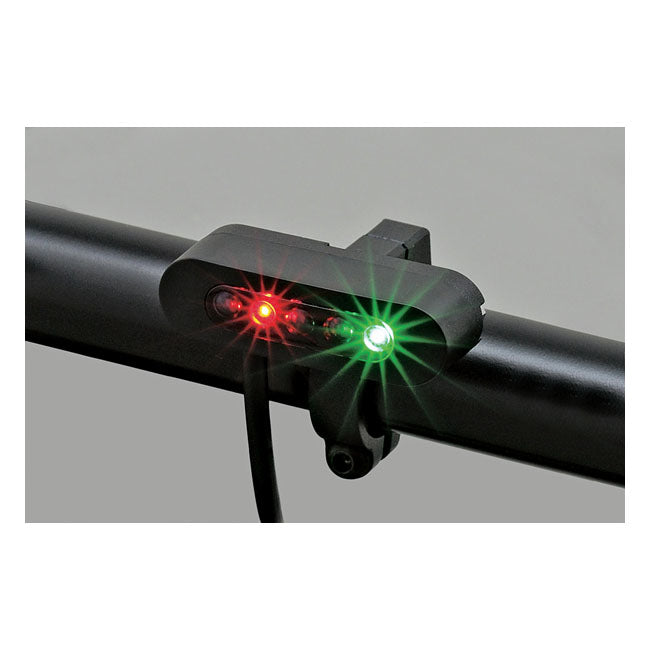 Daytona, Alpha micro LED indicator kit. Black - Universal ...