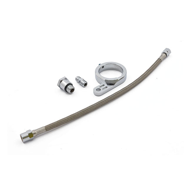 BRAIDED OIL LINE & BRACKET KIT - 84-99 B.T.(NU) – Roadside Repair Shop