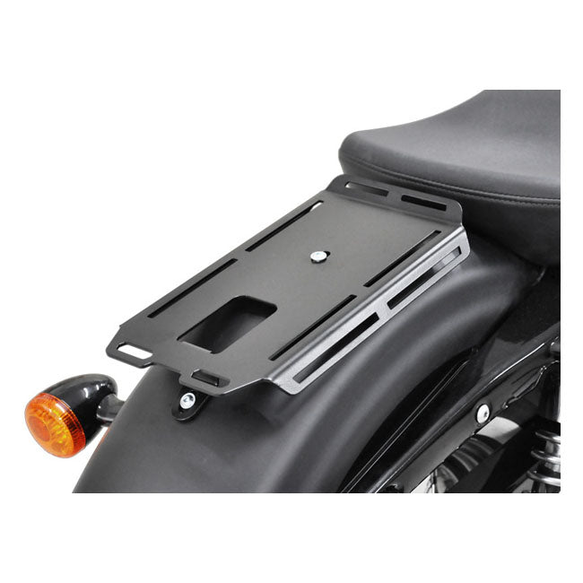 Zieger, XL Sportster luggage rack. Black - Most XL Sportster models ...