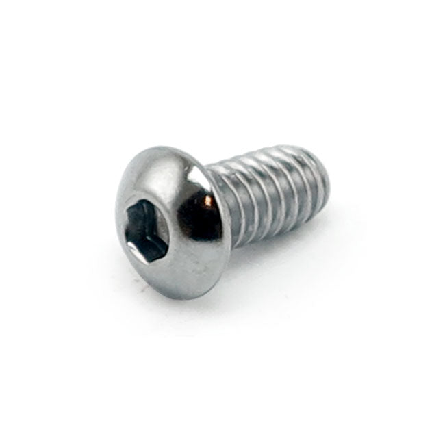 Colony 1/4-20 x 1/2 button head allen bolts chrome - – roadsiderepairshop