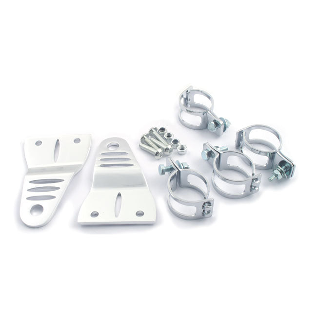 Striker, slotted side mount headlamp bracket assembly. Clear ...