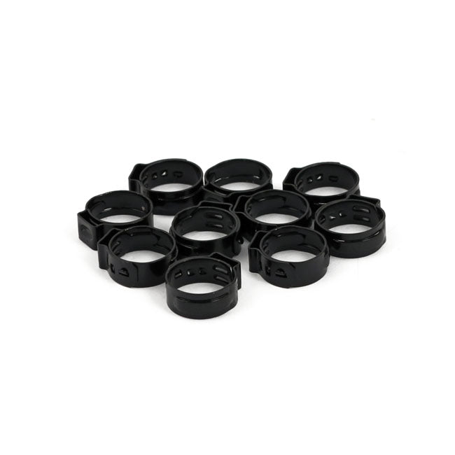 Hose clamps OEM crimp style, 5/16" fuel lines - Various H-D models ...