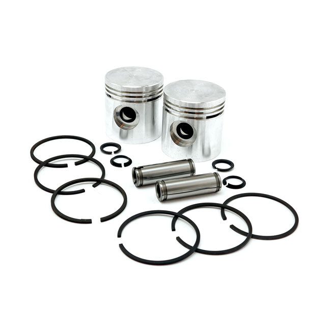 Replacement 45" Flathead piston kit. Std. - 29-73 45" (750cc) Side Val ...