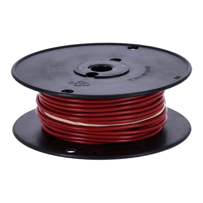Wire on spool, 10 gauge. 100 ft. Red - – Roadside Repair Shop