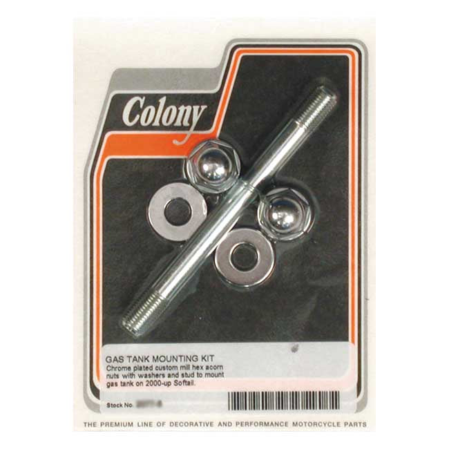 COLONY GAS TANK MOUNT KIT - 00-17 Softail (NU) – Roadside Repair Shop