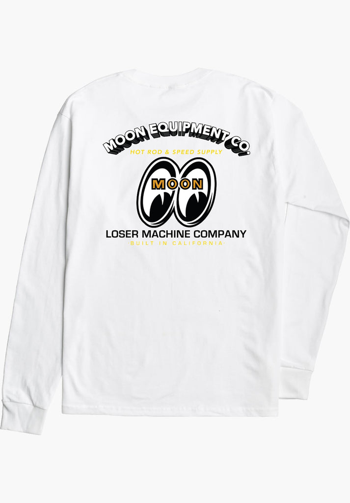 LOSER MACHINE MOONEYES FRONT PAGE L/S – roadsiderepairshop
