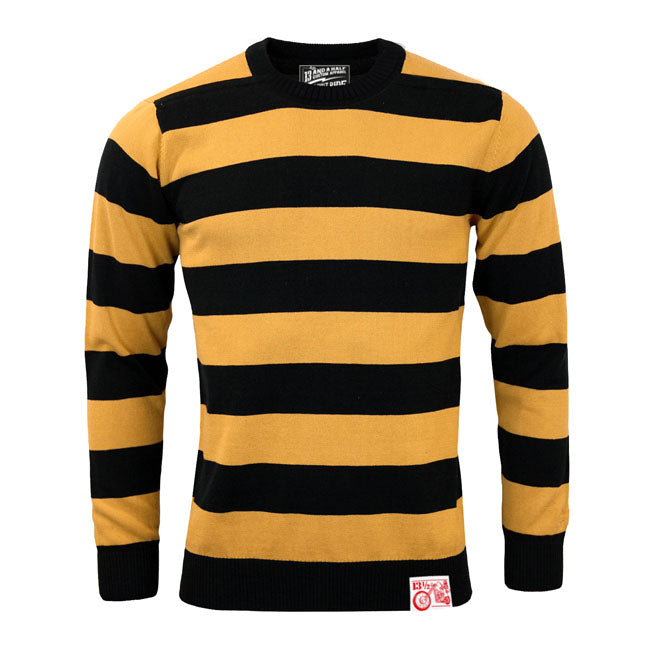 13-1/2 Outlaw sweater black/yellow – roadsiderepairshop
